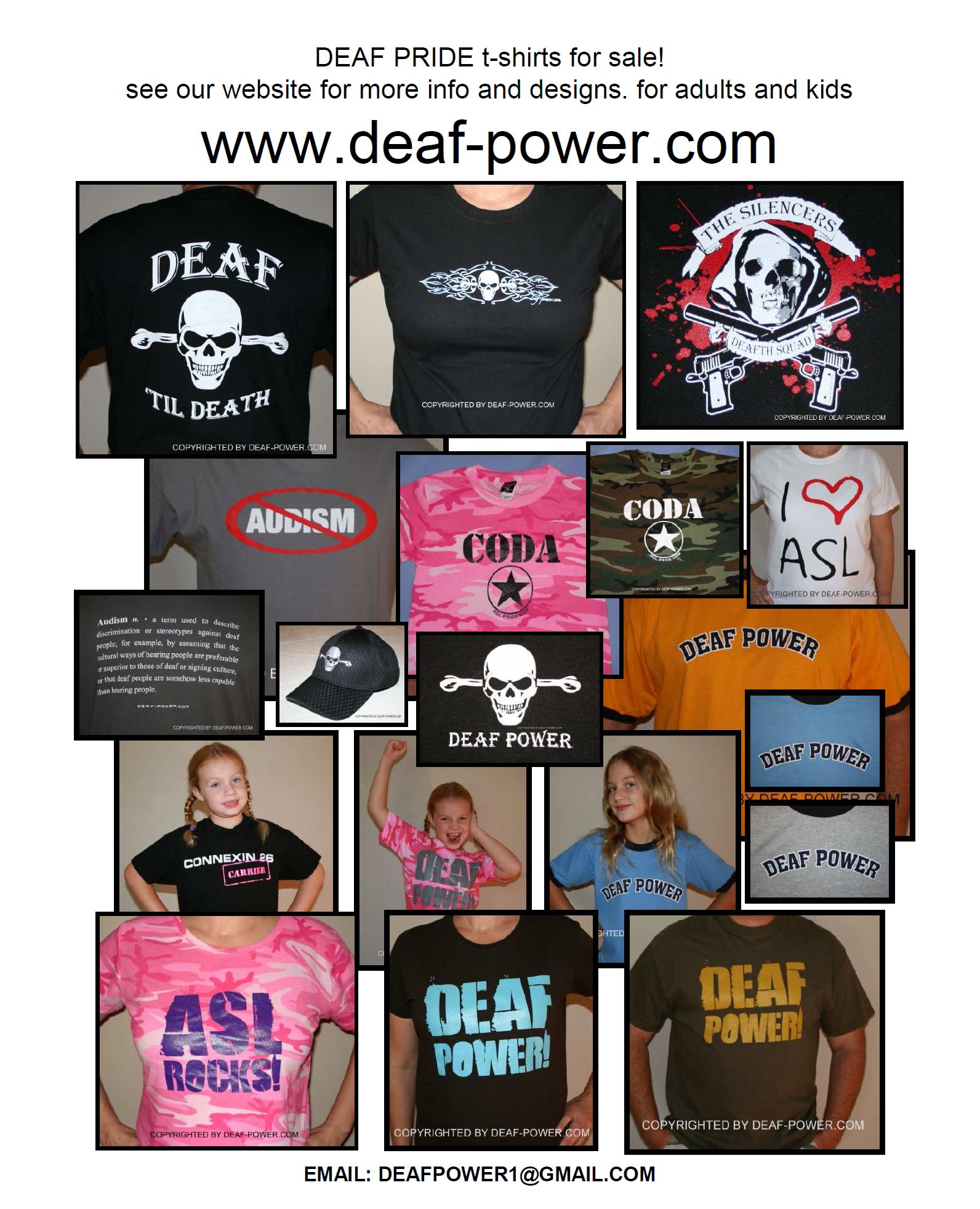Deaf Pride T-Shirt For Sale – Deaf Network of Texas